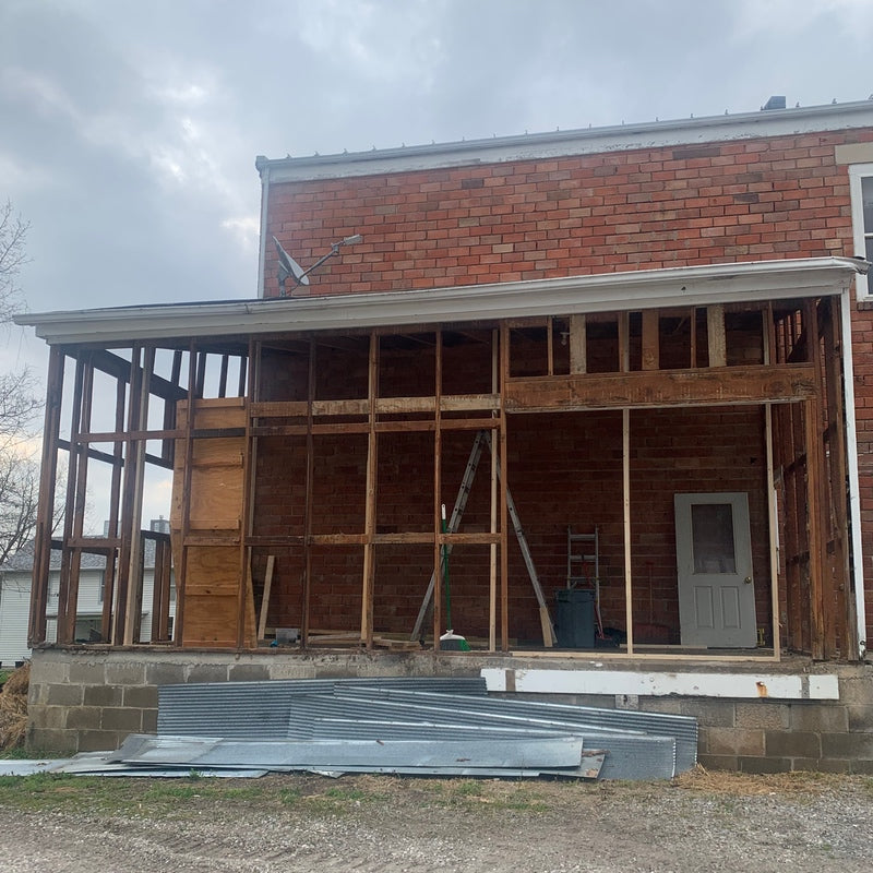 Remodeling The Lean-To – Walnut and Twine